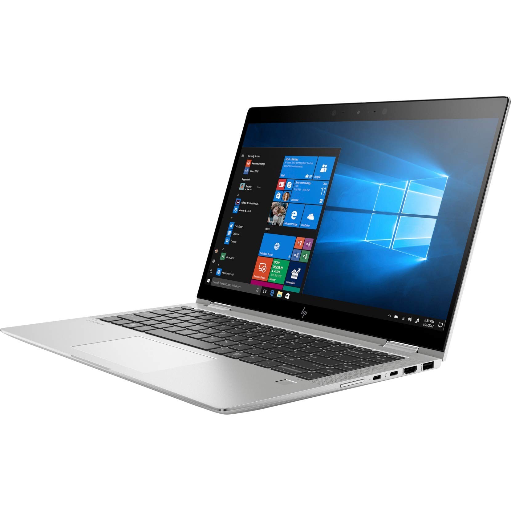 HP EliteBook x360 1040 G6 14" Touchscreen 2 in 1 Notebook - 1920 x 1080 - Core i7 i7-8665U - 16 GB RAM - 512 GB SSD - Windows 10 Pro 64-bit - Intel UHD Graphics 620 - in-Plane Switching (IPS) Tec