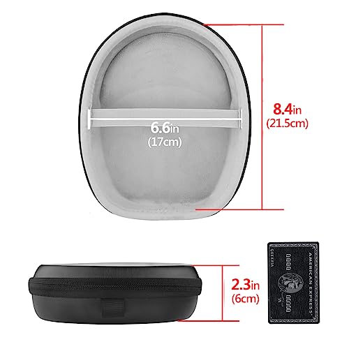 Geekria Shield Case Compatible with Sony WHXB700, WHCH520, WHCH500, XB950BT, XB950N1, XB950B1, WHCH720n Headphones, Replacement Protective Hard Shell Travel Carrying Bag with Cable Storage (Black)