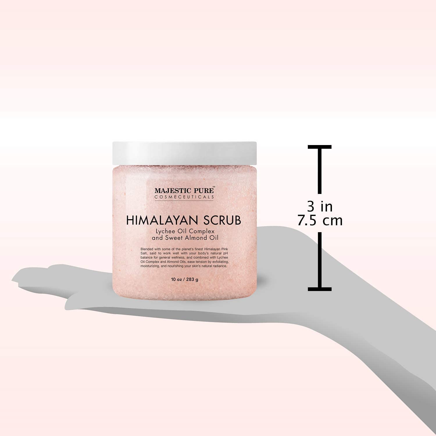 Majestic Pure Himalayan Body Scrub and Coffee Scrub Bundle β Exfoliating Salt Scrub and Cellulite Scrub Combo