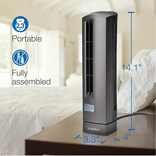Lasko 4000 Air Stik Ultra-Slim Oscillating Fan (Renewed)