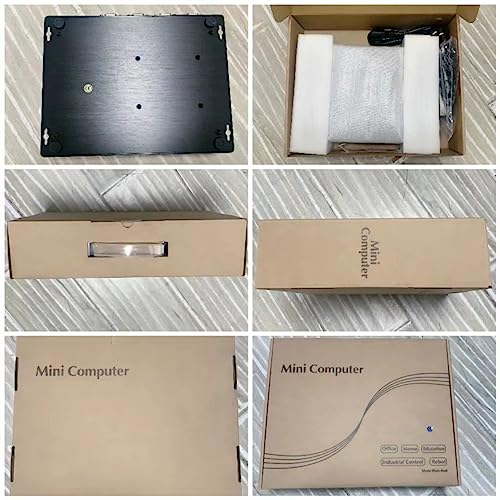 Whiskey Lake I5 8265U Industrial Firewall Micro Appliance, Router PC, Fanless PC with 8G RAM 256G SSD, AES-NI, 6 RJ45 Port, HDMI USB3.0 COM,Compatible with pfsense OPNsense LEDE ESXI Openwrt