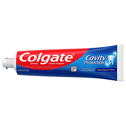 Colgate Cavity Protection Toothpaste with Fluoride - 6 Ounce Twin Pack