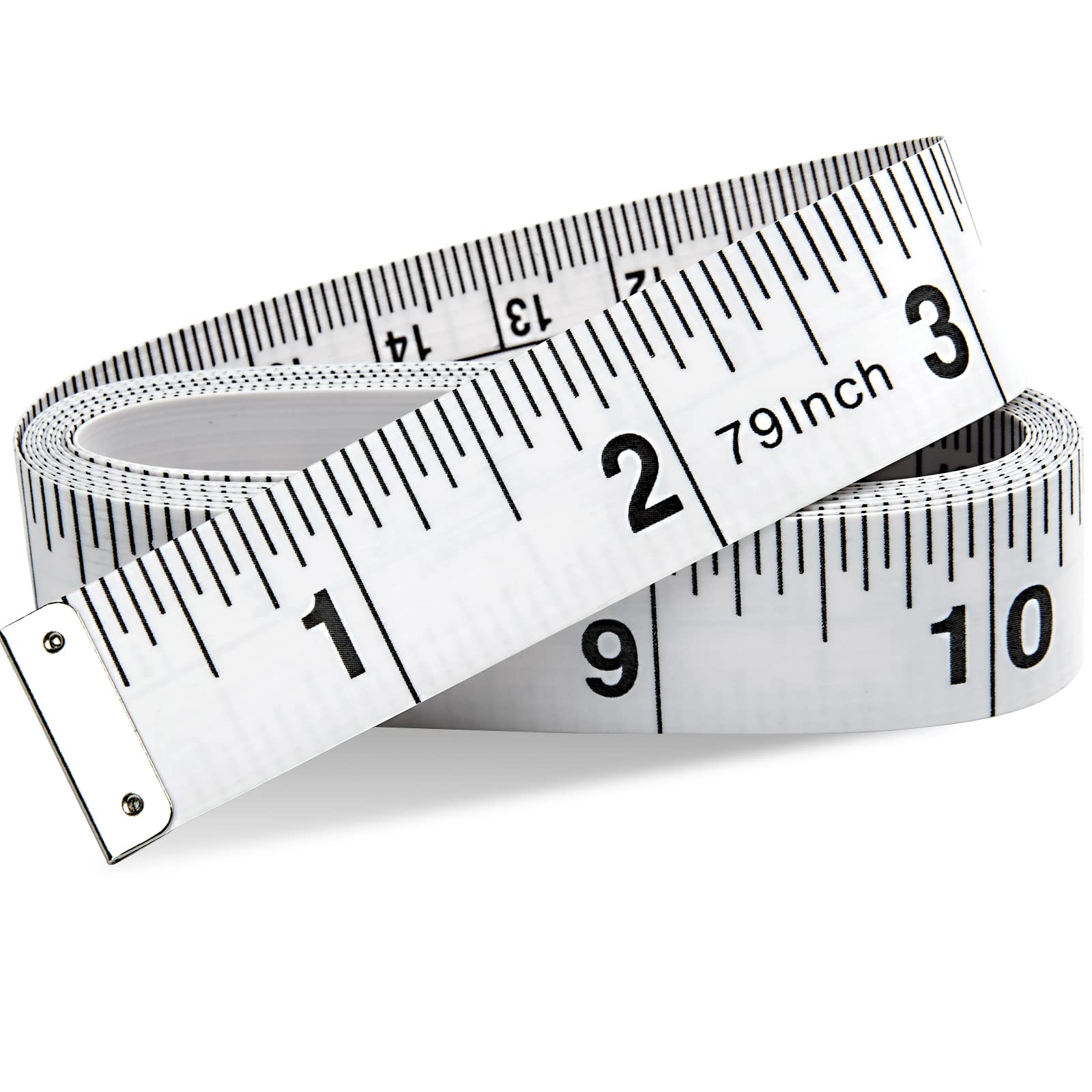 REIDEA Clothing Measure Tape Dual Sided, 79in/200cm Soft Fabric Tape Measure for Body Measurement Fitness, Weight Loss, Measuring Waist, Thighs, Arms, Sewing Clothing Tailor