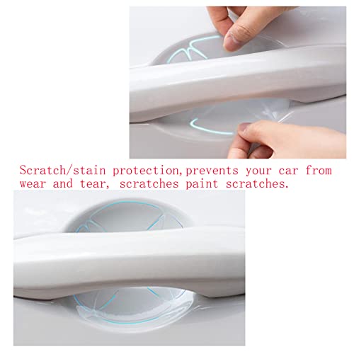 Car Door Handle Cup Protector Films for N*issan Altima 2019+/ Armada 2019-2022/ Pathfinder 2013-2020/ Rogue Sport 2017-2022/ Sentra 2020-2022/Versa 2012-2022,Door Handle Protective Films