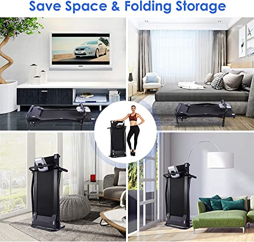 ANCHEER Treadmill Folding Treadmill for Home Electric Running Machine Installation-Free Walking Jogging Foldable Fitness Exercise Machine for Office & Gym Workout with 5β LED Display