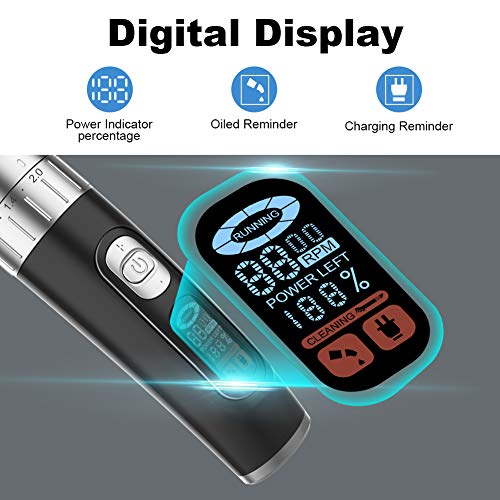 VGR Hair Clippers, Professional Hair Cutting Kit for Men, USB Cord/Cordless Rechargeable Hair Trimmer Set with LED Display, Model V-069