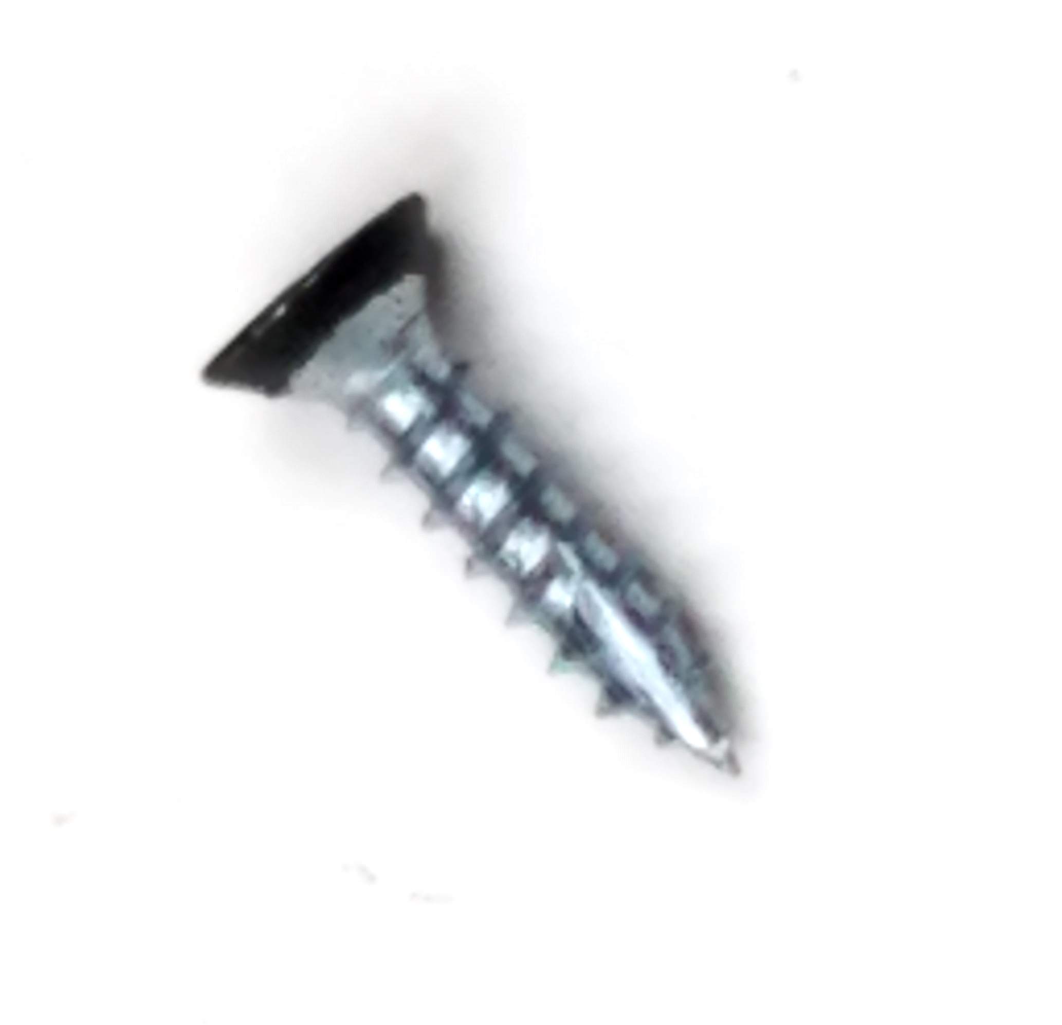 Hinge Outlet Flat Black Wood Screws for Hinges 9 x 1 Inch - Fly Cut for Self Drilling - 24 Pack
