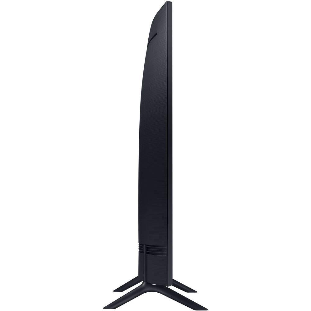 SAMSUNG UN65TU8300 65" HDR 4K UHD Smart Curved TV Bundle with Deco Gear Home Theater Soundbar with Subwoofer and Complete Wall Mount Setup and Accessory Kit