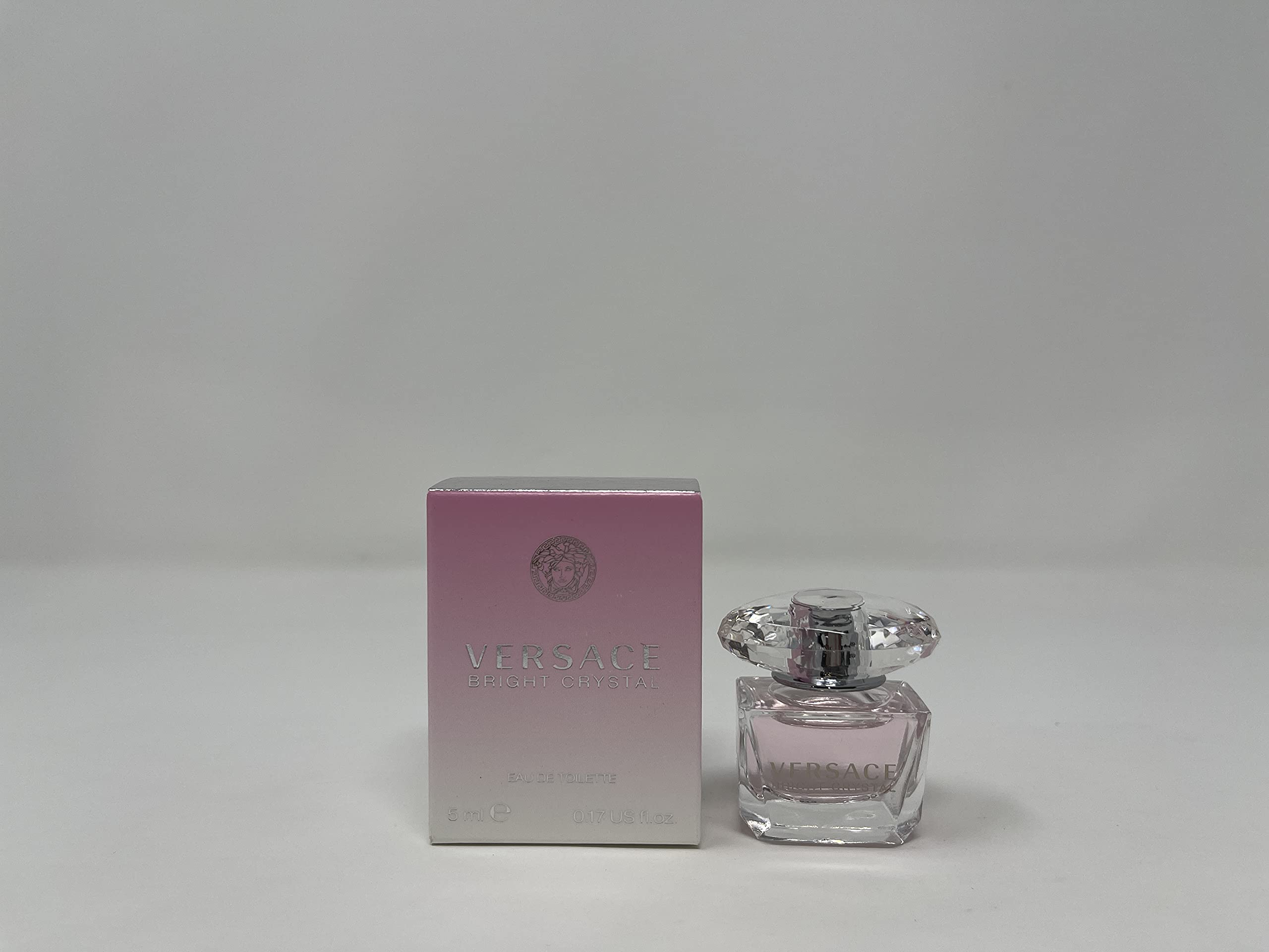 BRIGHT CRYSTAL by Versace 0.17 oz EDT SPLASH NEW in Box for Women