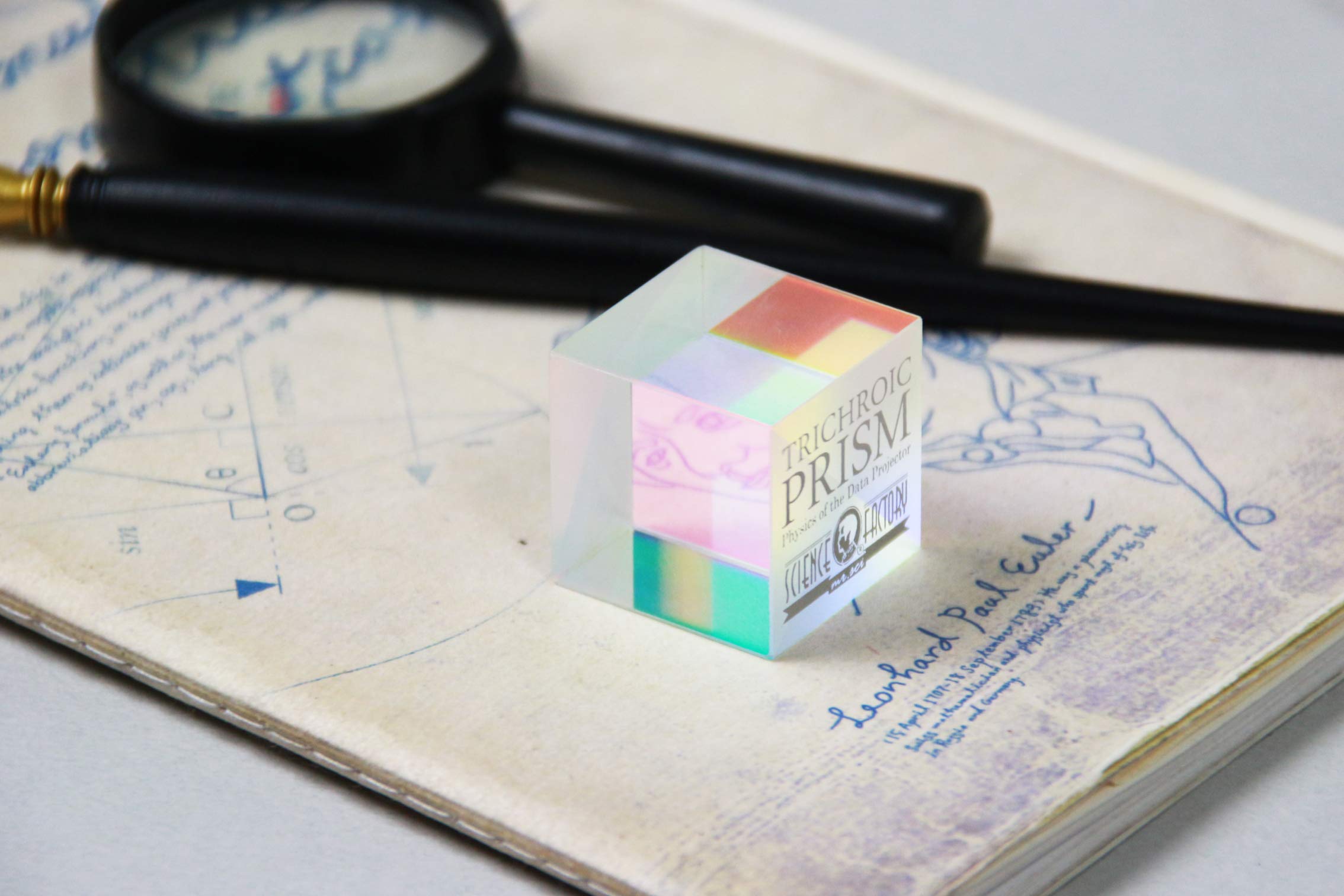 Mr. Sci Science Factory 25mm X-Cube Trichroic Prism and Storage Bag
