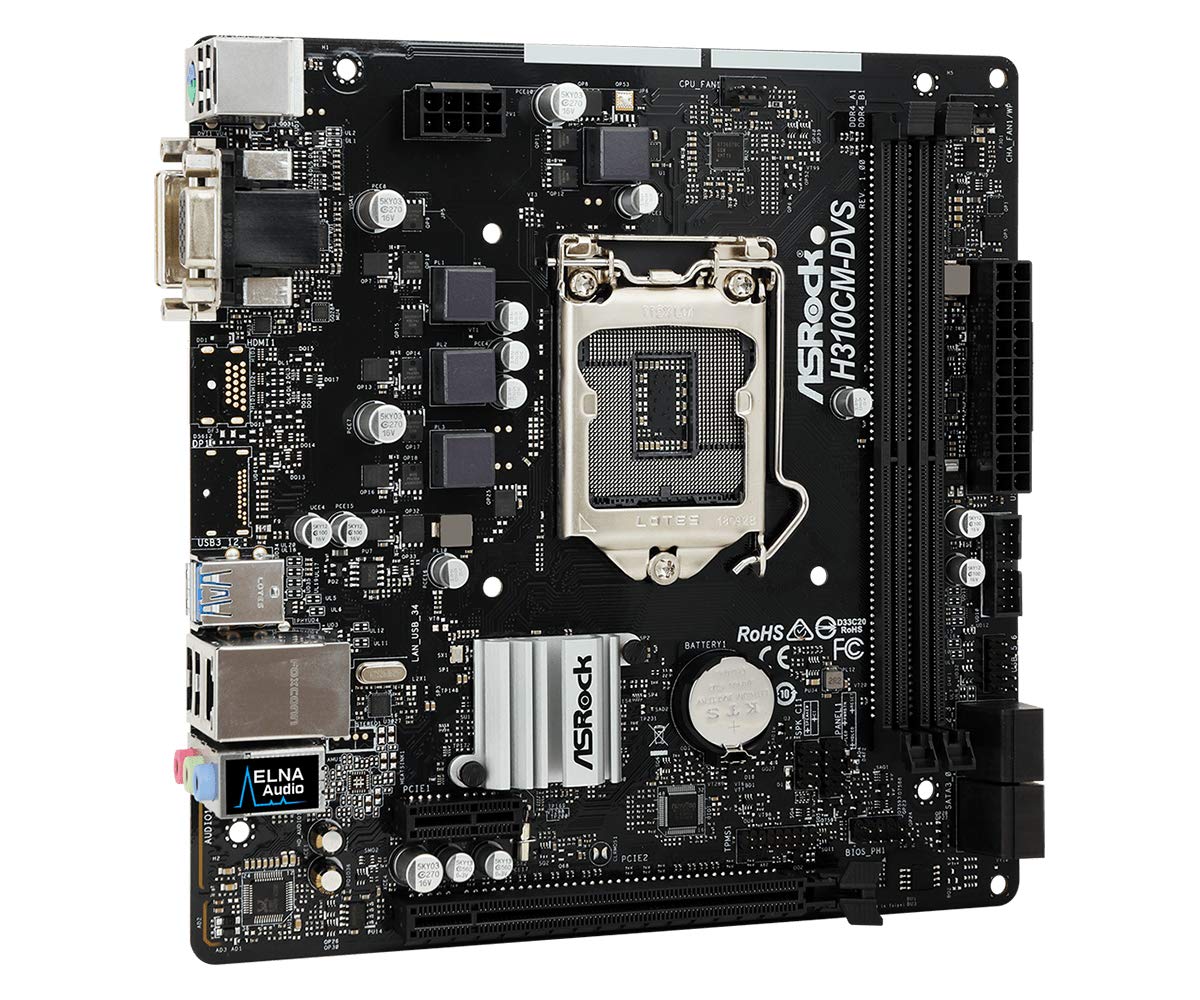 MB ASRock H310CM-DVS 1151 M-ATX D-Sub/DVI DDR4 Retail