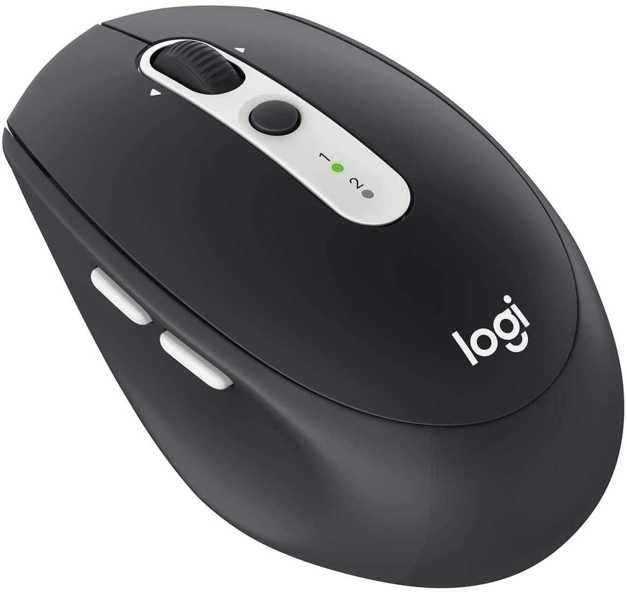 Logitech MK825 Wireless Keyboard/Mouse Combo, Full-Size Keyboard with XL Cushioned Palm Rest, Bluetooth or Unifying Receiver Connectivity, Black (Renewed)