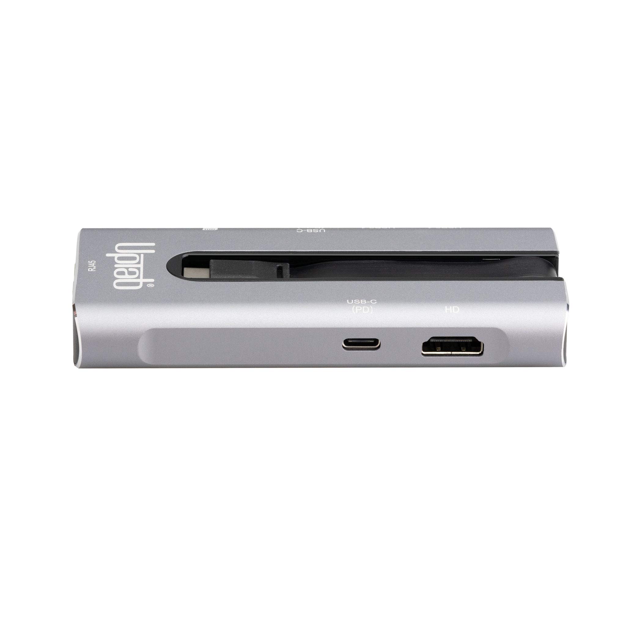 UPTab USB C 3.2 Gen 2 10Gbps 4K 60hz HDR Power Delivery 100W Hub - Compatible with Thunderbolt 3 New MacBook Pro 16in/Air iPad Pro iMac Mac Mini