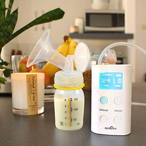 Baby Bottle Thread Changer, Baby Bottle Converter Allow Spectra S1 S2 Pumps' Wide Mouth Flanges to Use Medela Bottles