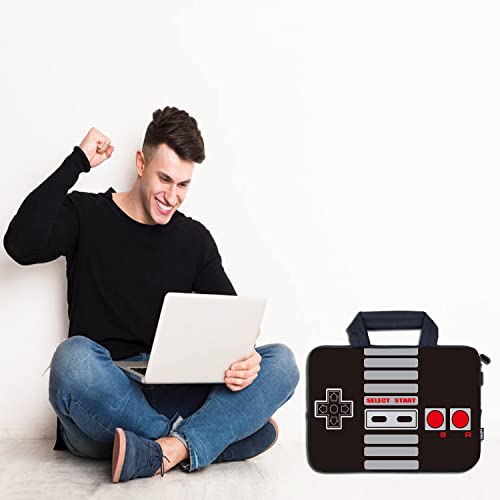 AMARY14 15 15.4 15.6 inch Laptop Handle Bag Computer Protect Case Pouch Holder Notebook Sleeve Neoprene Cover Soft Carrying Travel Case for Dell Lenovo Toshiba HP Chromebook ASUS Acer (Games)