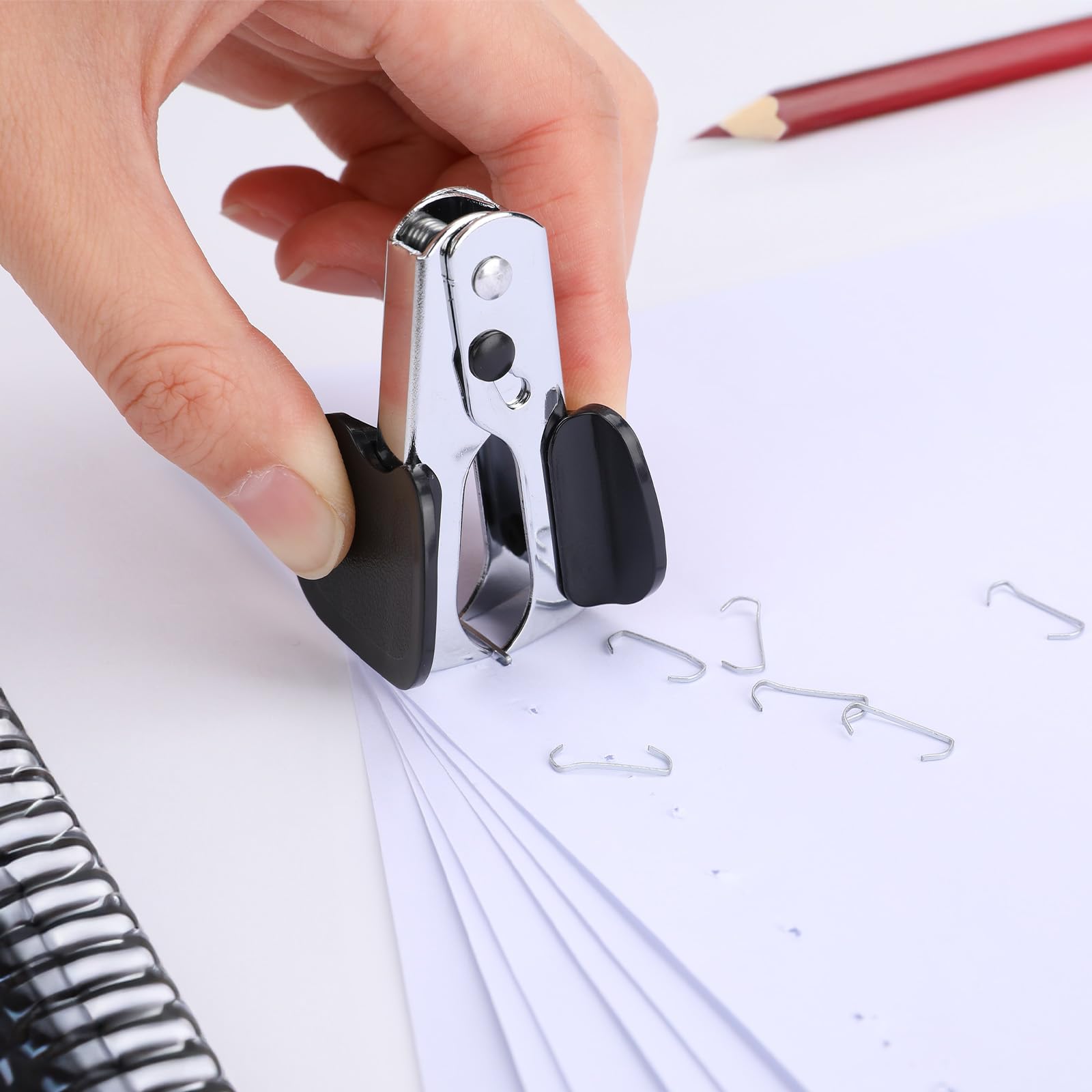 3 Pack Staple Puller with Safety Lock Staple Remover Upgraded Staples Removal Tool Black Staple Remover Tool for School Office Home