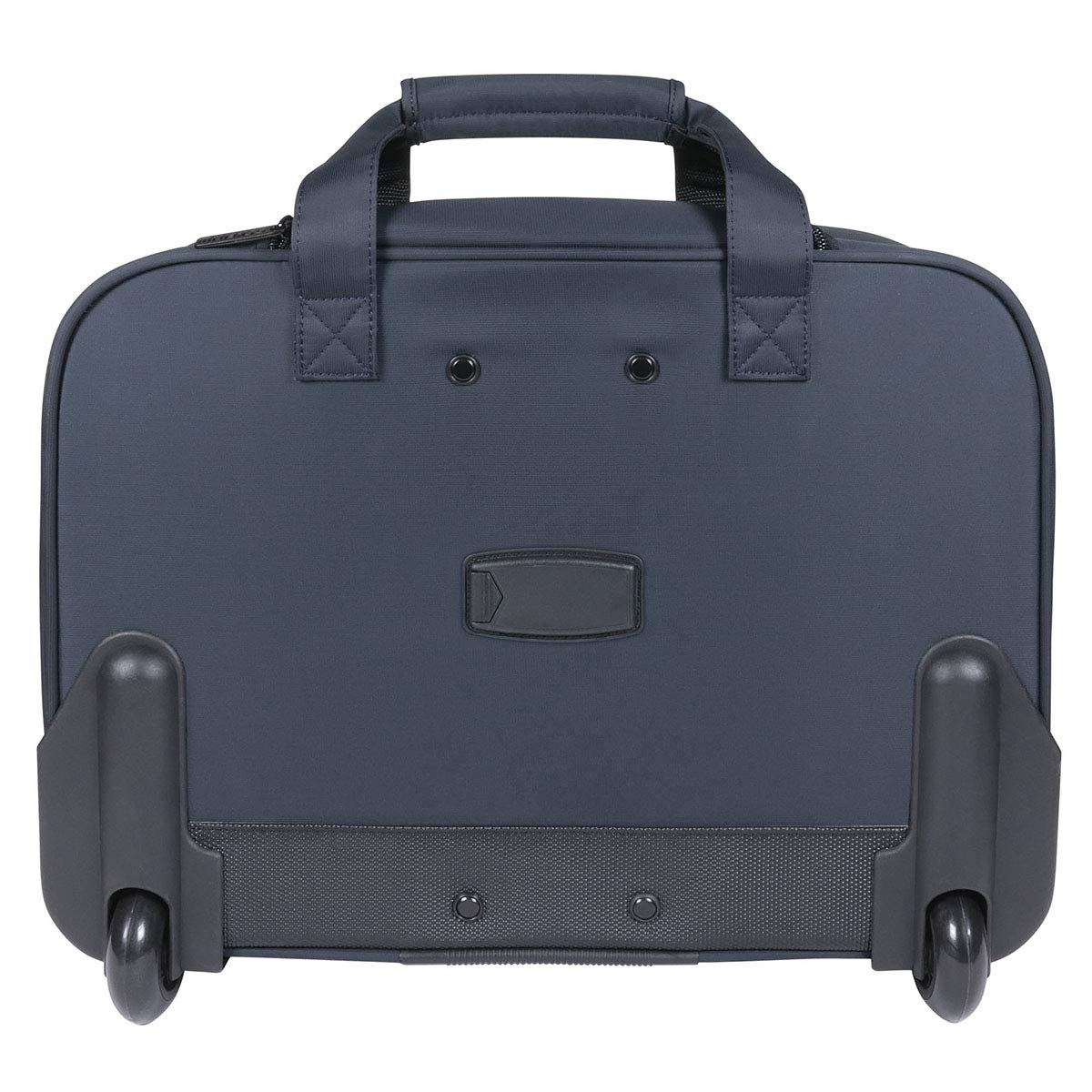 MOBILIS 14-17 inch PC Wheeled Case/Case/Travel Short Lounge Bag, Water-Repellent Material, Navy Blue