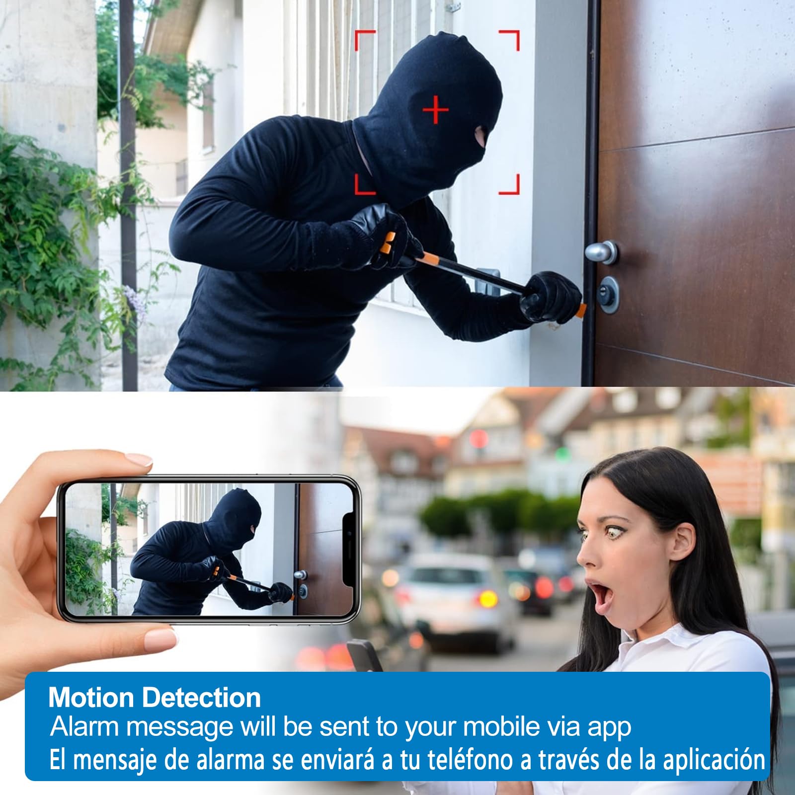 Rettru Spy Camera Hidden Camera WiFi Small Camera Mini Camera Spy Wireless Mini Spy Camera Nanny Cam Hidden Video Cam Secret Samera Spy Surveillance Camera Full HD