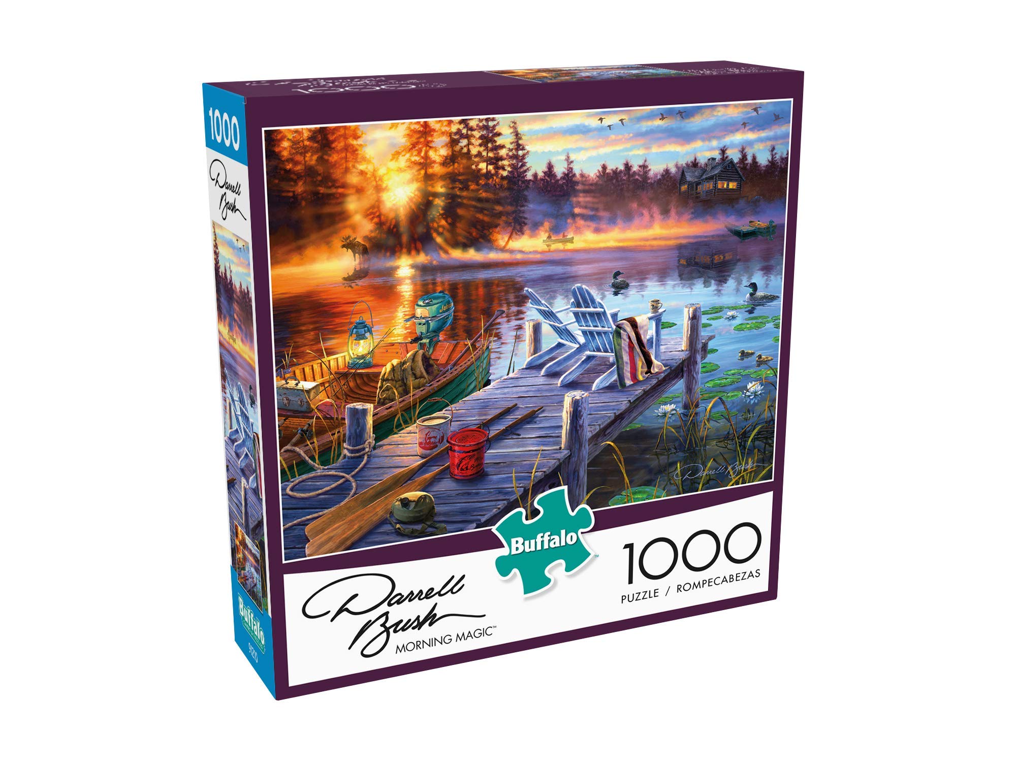 Buffalo Games - Darrell Bush - Morning Magic - 300 Large Piece Jigsaw Puzzle