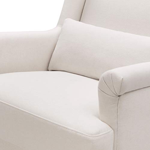 Namesake Miranda Wingback Rocker in Performance Cream Eco-Weave, Water Repellent & Stain Resistant, Greenguard Gold & CertiPUR-US Certified
