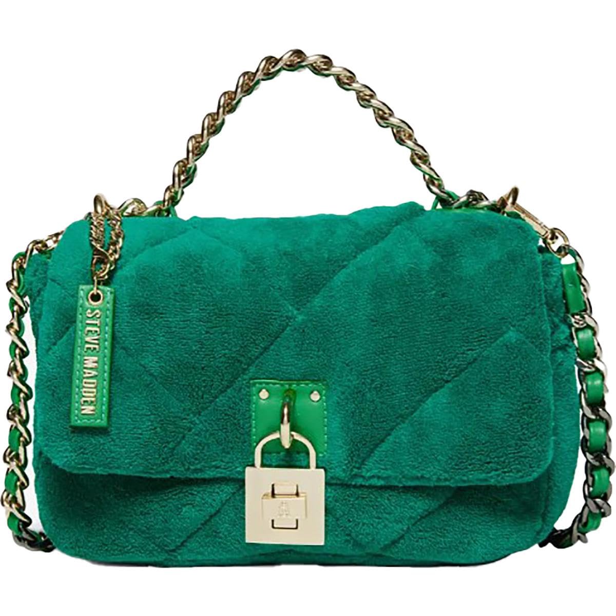 Steve Madden womens Terra-c Steve Madden TERRA C Shoulder Bag, Green, One Size US