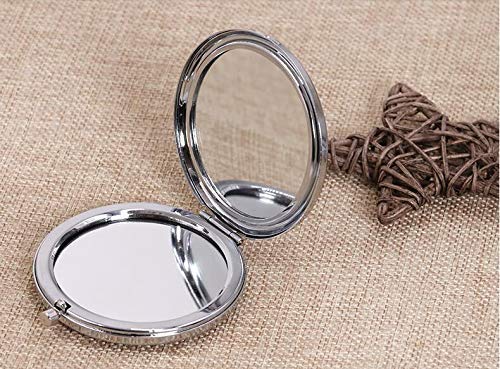 DIDADIC Wife Birthday Gift Ideas, Valentines Day Present for her, to My Wife Compact Mirror for Wedding Anniversary Mothers Day