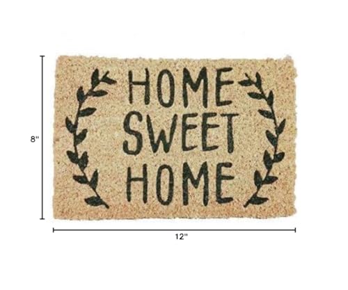 N&M Products Children's Sized Door Mat for Play House - Kids Size Floor Mat (Home Sweet Home)
