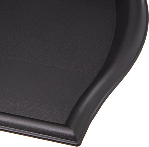 Carlisle FoodService Products 1217BT03 Bistro Plastic Café Tray, 12" X 17", Black