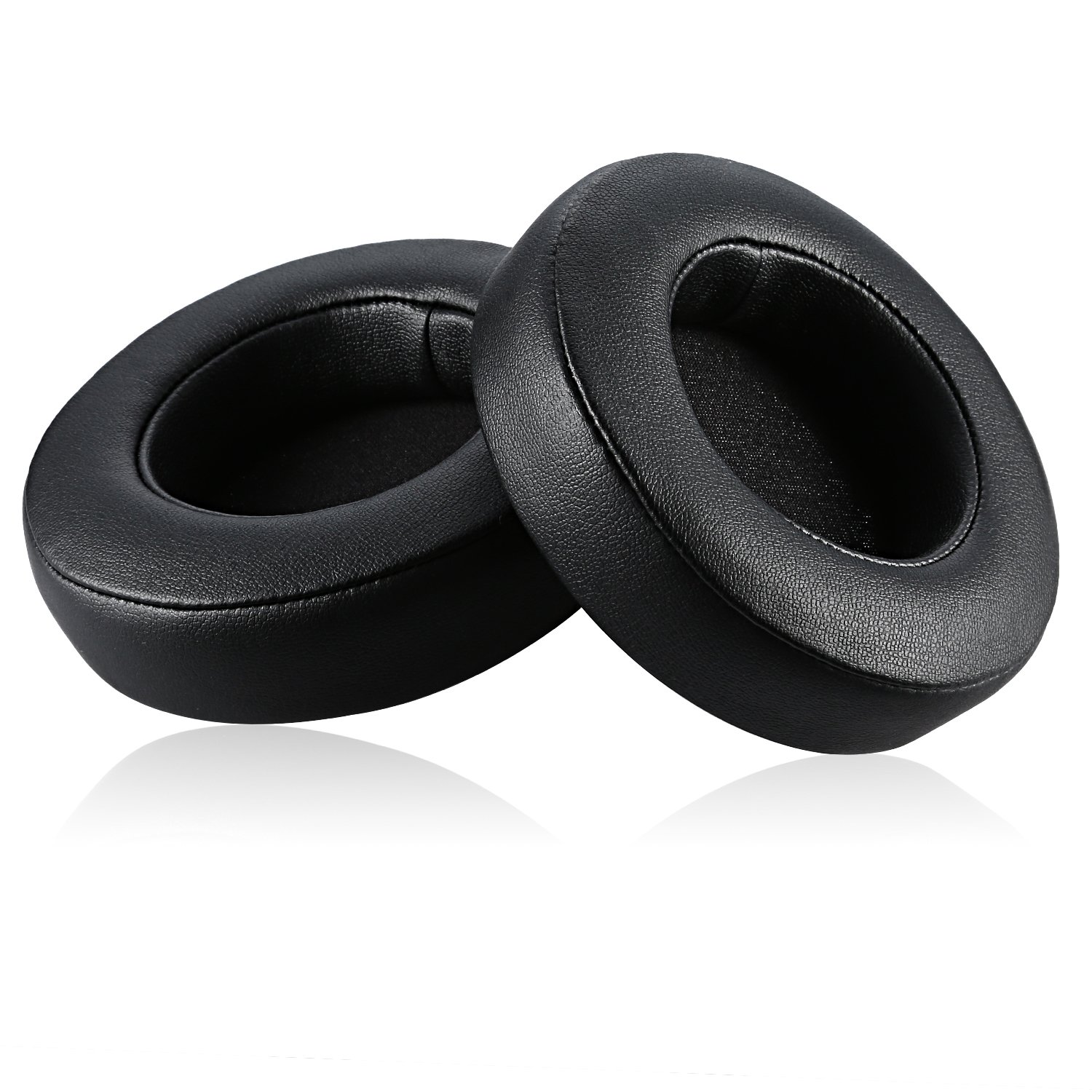 Kraken V2 Earpads, JARMOR Replacement Memory Foam Ear Cushion Kit Pad Cover for Razer Kraken V2 Headphone ONLY – Round (Black)