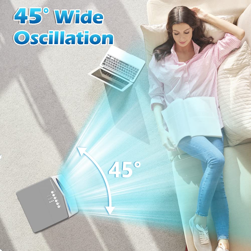 3 In 1 Evaporative Air Cooler, Portable AC Fan, Quiet Bladeless Water Cooling Fan With Remote Control, 7H Timer, 3 Speed Levels And 4 Wind Modes For Living Room Office Personal Cooling, 3 Ice Boxes