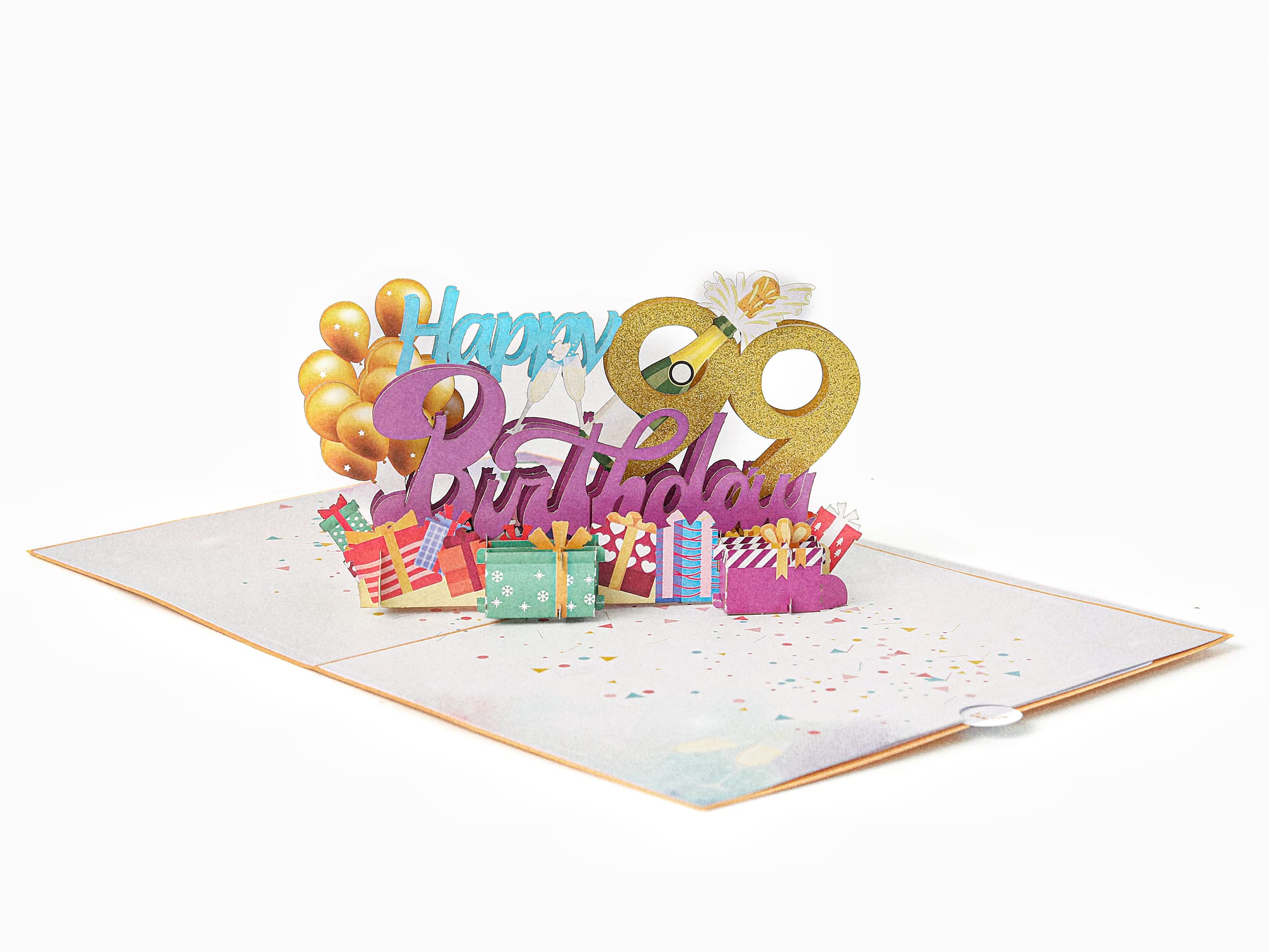 Liif 99th Happy Birthday Card