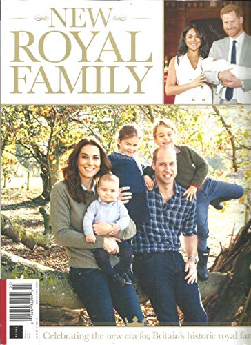 NEW ROYAL FAMILY MAGAZINE, CELEBRATING THE NEW ERA FOR BRITAIN'S HISTORIC ROYAL ISSUE,2019 05th EDITION DISPLAY UNTIL OCTOBER, 02nd 2019 PRINTED IN UK ( PLEASE NOTE: ALL THESE MAGAZINES ARE PET & SMOKE FREE MAGAZINES. NO ADDRESS LABEL. (SINGLE ISSUE MAGAZ
