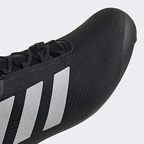 adidas unisex adult The Road Cycling Shoe, Black/White/Black, 8 Women Men US