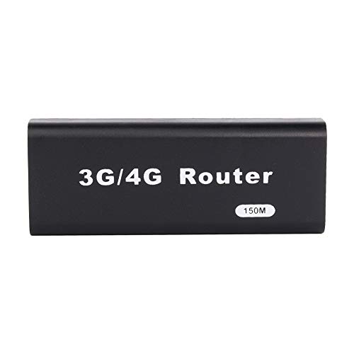 3G 4G Mini Wireless Portable WiFi Router, 3G/4G WiFi WLAN Hotspot 150Mbps RJ45 USB Wireless Router for Most WiFi Device with USB for Computers and Phones