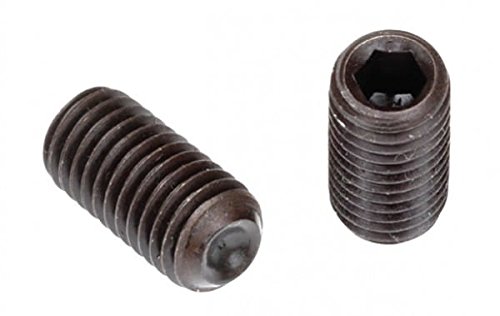 Set Screws, Cup Point, M4-0.7 x 25mm, Alloy Steel, Hex Socket, (Quantity: 100) Coarse Thread, M4 Grub/Blind/Allen/Headless Screw, Length: 25mm