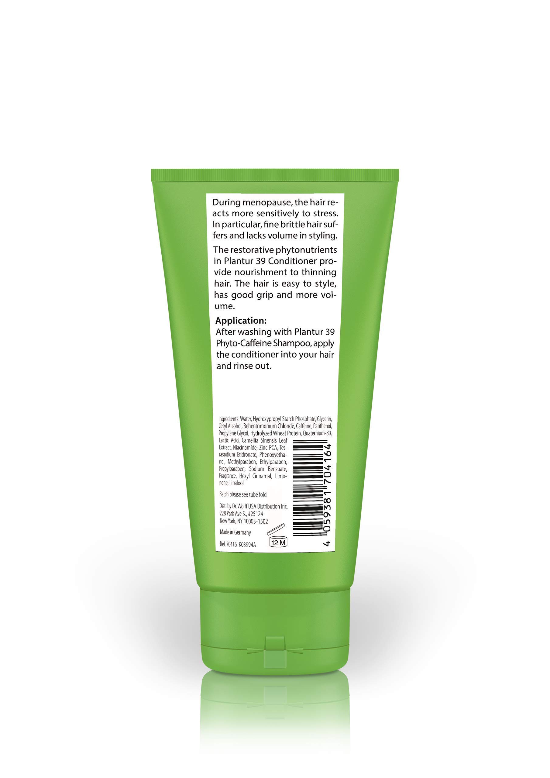 Plantur 39 Phyto-Caffeine Shampoo (8.45 Fl Oz) and Conditioner (5.07 Fl Oz) Nourish & Cleanse Kit