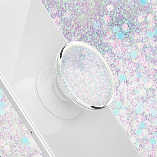 PopSockets: PopGrip Expanding Stand and Grip with a Swappable Top for Phones & Tablets - Tidepool Halo White