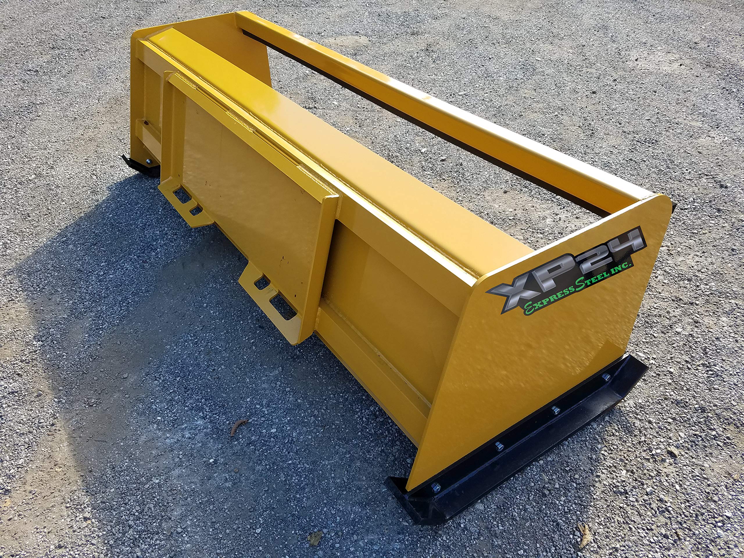 7' XP24 Pullback Skid Steer Snow Pusher