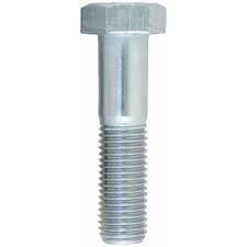 M12-1.75 x 180mm Hex Head Cap Screws, Steel Metric Class 8.8, Zinc Plating (Quantity: 10 pcs) - Coarse Thread Metric, Partially Threaded, Length: 180mm Metric, Thread Size: M12 Metric