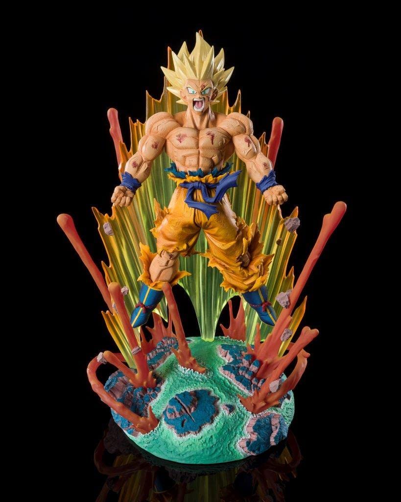 TAMASHII NATIONS - Dragon Ball Z - Super Saiyan Son Goku are You Talking About Krillin?!!!!!, Bandai Spirits FiguartsZERO Collectible Statue