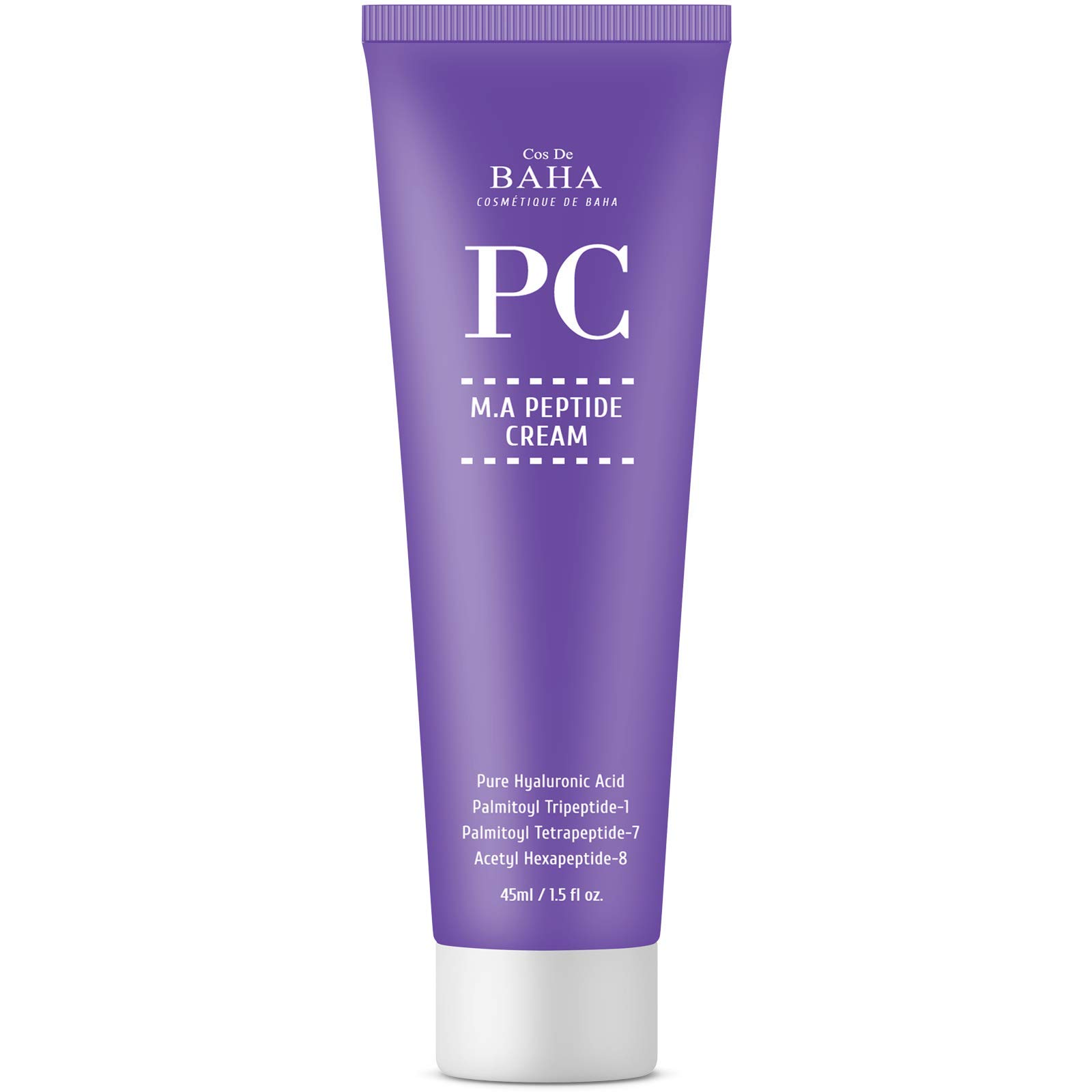Peptide Complex Facial Serum with Matrixyl 3000 & Argireline for Face/Neck - Deep Wrinkles, Heals and Repairs Skin, for Face, 1.5 Fl Oz (45ml)