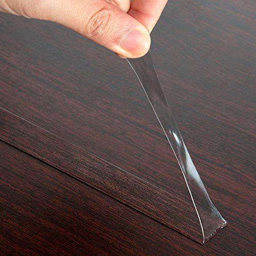 3M Double Sided Mounting Tape 2in x 10ft 4905 Clear Acrylic Heavy Duty Strong Adhesive Waterproof Foam Tape Transparent 0.5mm Thickness for Car Decor Home Decor and Office Décor(4905C)