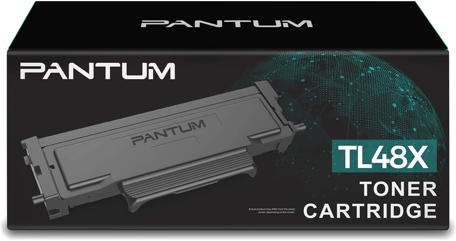 Pantum Genuine TL48X Black Toner Cartridge Work L2300DW, L2350DW M118DW M29DW L2710FDW Monochrome Laser Printer, High Yield, Yields up to 3,000 Pages