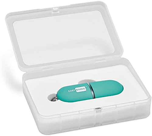 Complete ID Card Printer Bundle: AlphaCard Pilot ID Printer, EasyBadge ID Software & Mobile App, ID Supplies - 100 Printable Cards