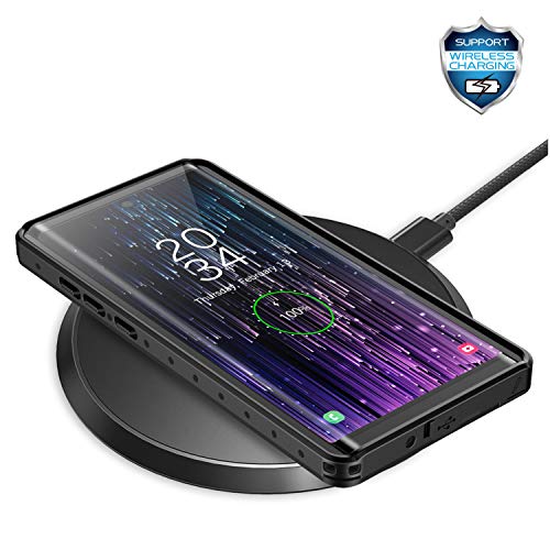 SPIDERCASE for Samsung Galaxy Note 10+ Plus Waterproof Case, Built-in Screen Protector Fingerprint Unlock with Film, Shockproof Full Body Cover Waterproof Case for Samsung Galaxy Note 10+ Plus 5G 2019
