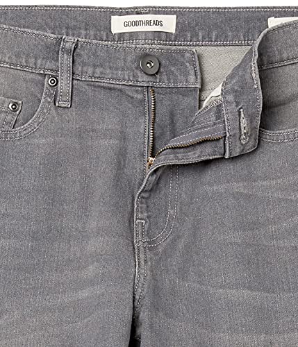 Amazon Essentials Men's Straight-Fit Jean (Previously Goodthreads), Grey, 33W x 32L