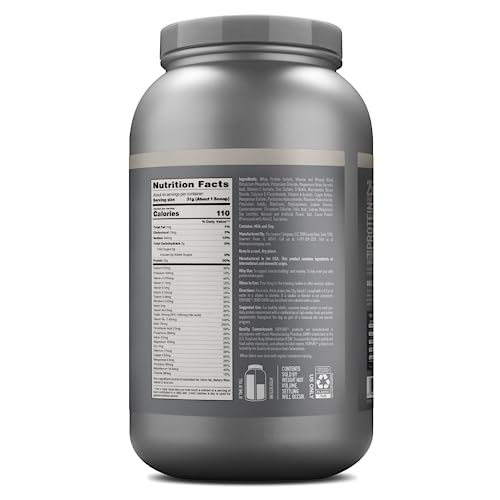 Isopure Protein Powder, Zero Carb Whey Isolate with Vitamin C & Zinc for Immune Support, 25g Protein, Keto Friendly, Cookies & Cream, 44 Servings, 3 Pounds (Packaging May Vary)