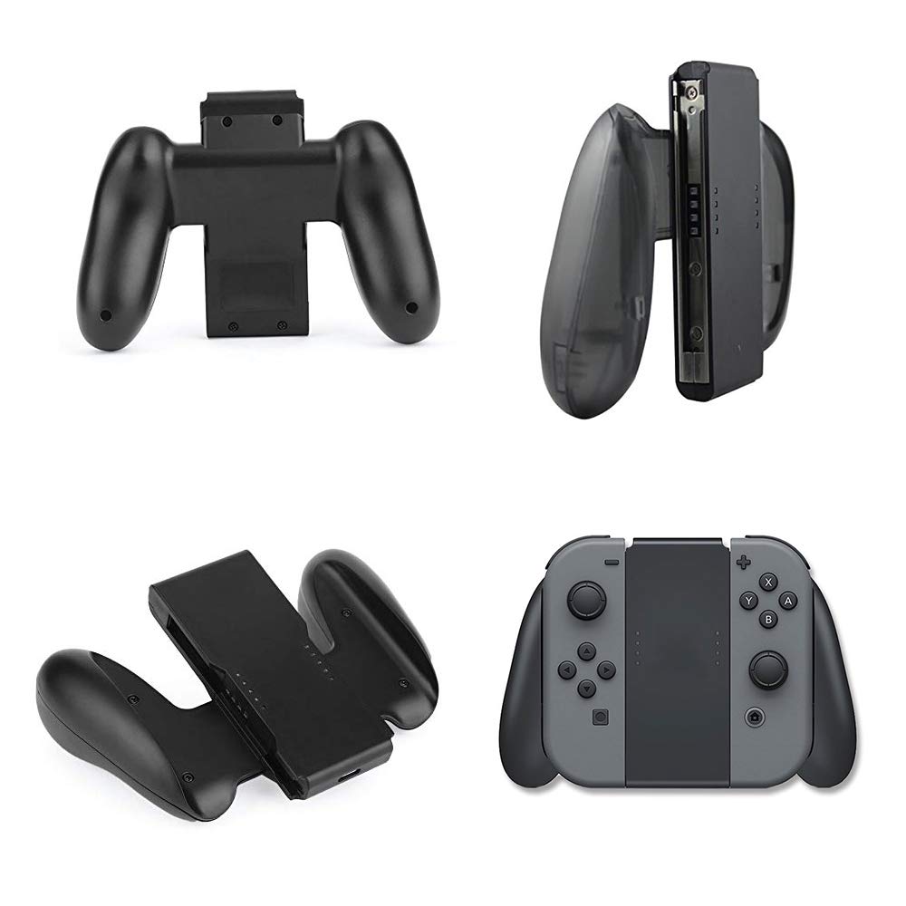 3 Pack Comfort Grips Compatible with Nintendo Switch/Switch OLED Joy-Con, Handle Grips Kit for Switch/Switch OLED Joy-Con Controller with 4 Thumb Grip Caps