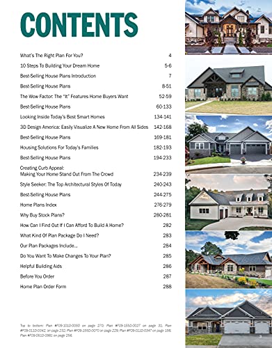 Best-Selling House Plans, Completely Updated & Revised 4th Edition: Over 360 Dream-Home Plans in Full Color (Creative Homeowner) Top Architect Designs - Interior Photos, Home Design Trends, and More