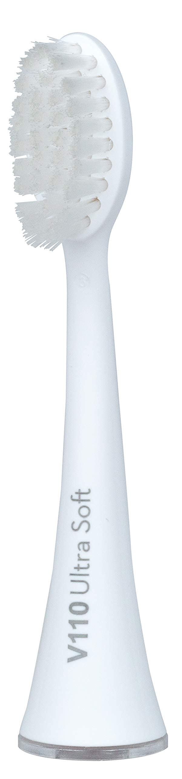 PRO-SYS VarioSonic Orthodontic for Braces, Dentures, Dental Implants Electric Toothbrush, Extra Soft Replacement Dupont Brush Heads, Rechargeable Power ADA Accepted Smart Sonic Toothbrush with Timer